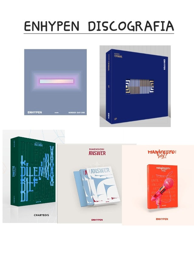 Enhypen - Discografía Básica Set de 5 Albums – Insa Korean Store