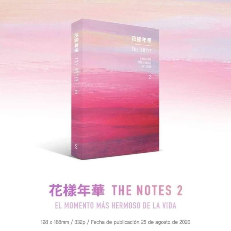BTS - The Notes #2 "El momento mas hermoso de la vida" Libro en españo ...