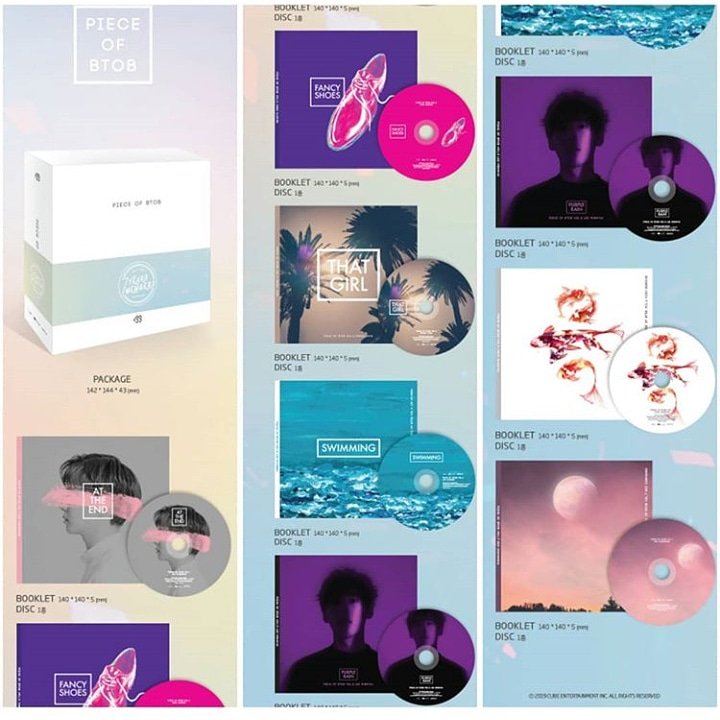 Btob - Pieces of Btob (Solo project compilation) [7CD] – Insa Korean Store