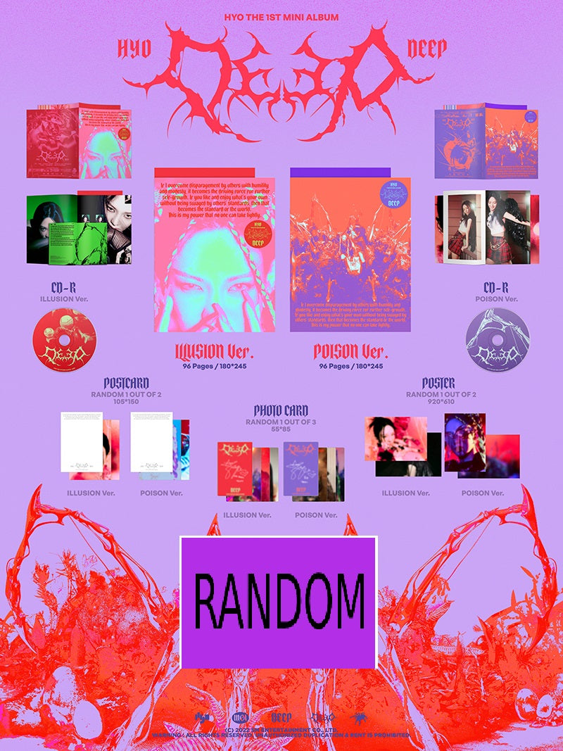 Hyo Yeon - Deep 1er Mini Álbum – Insa Korean Store